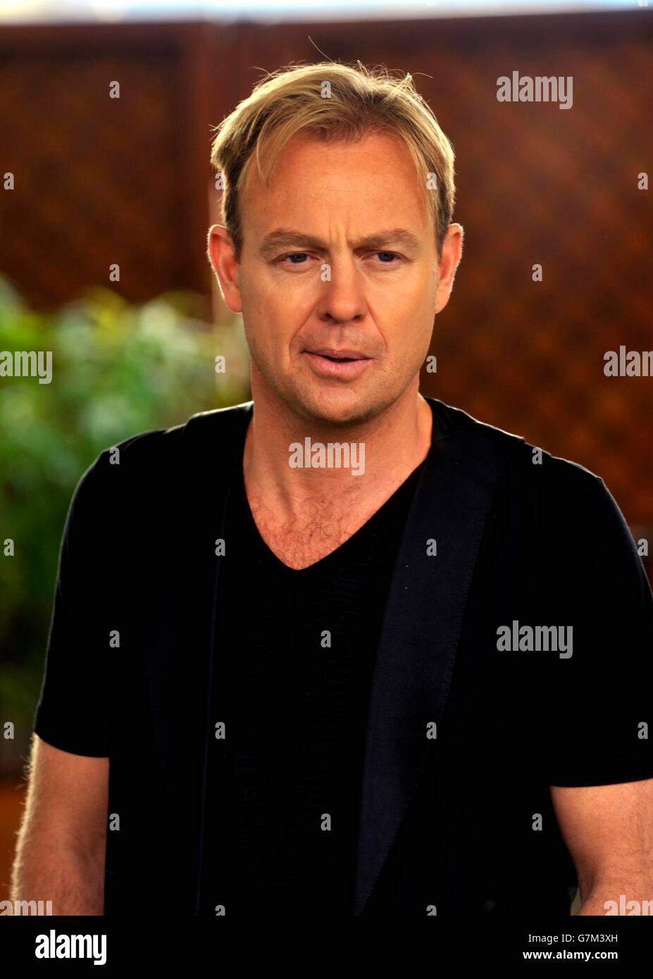 Eighties stars jason donovan promotes hi-res stock photography and ...