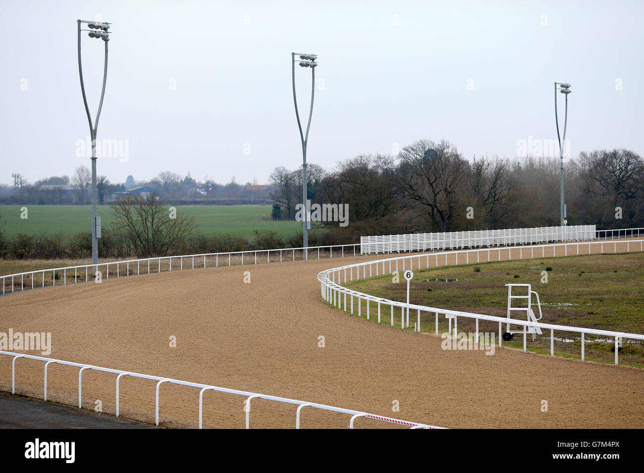 Horse Racing - Chelmsford City Racecourse. A general view of Chelmsford ...
