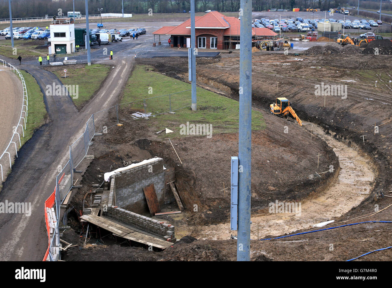 Horse Racing - Chelmsford City Racecourse. A general view of course ...