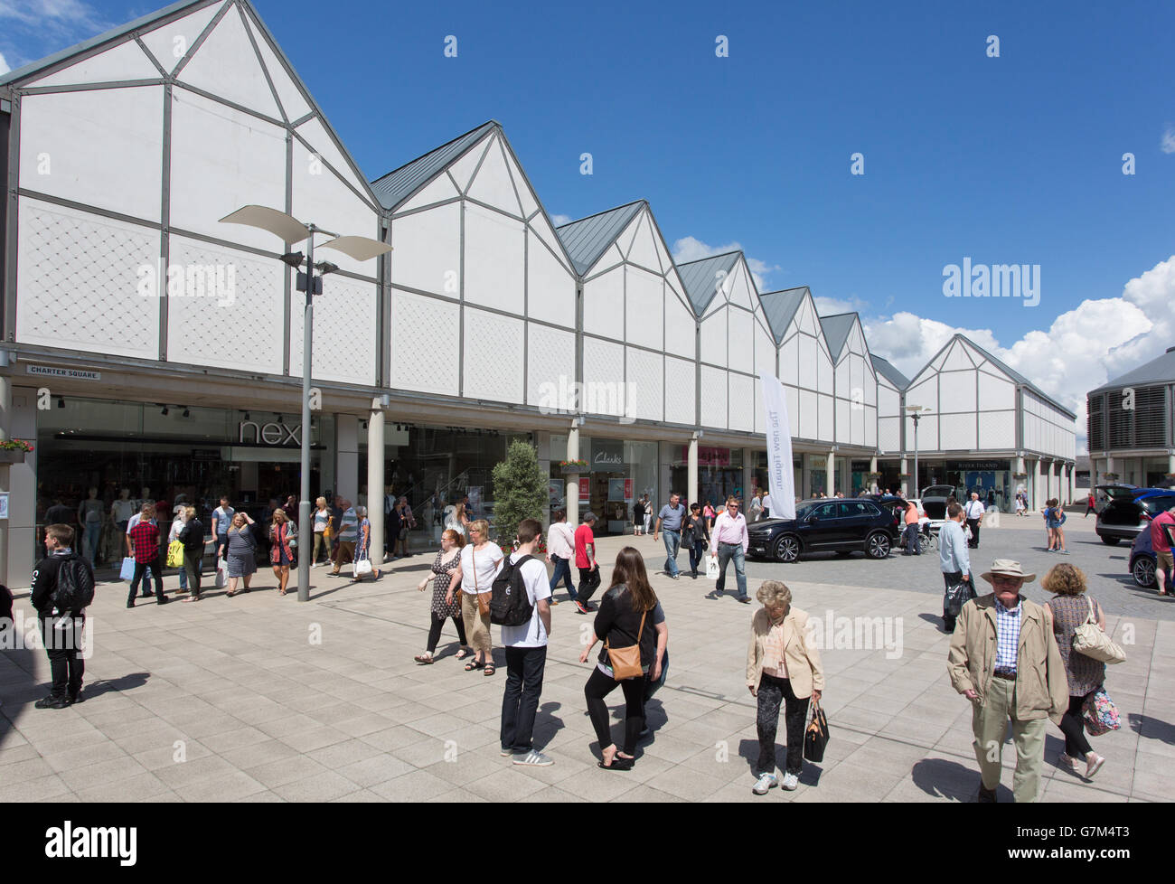The Arc shopping centre, Bury St Edmunds Stock Photo - Alamy