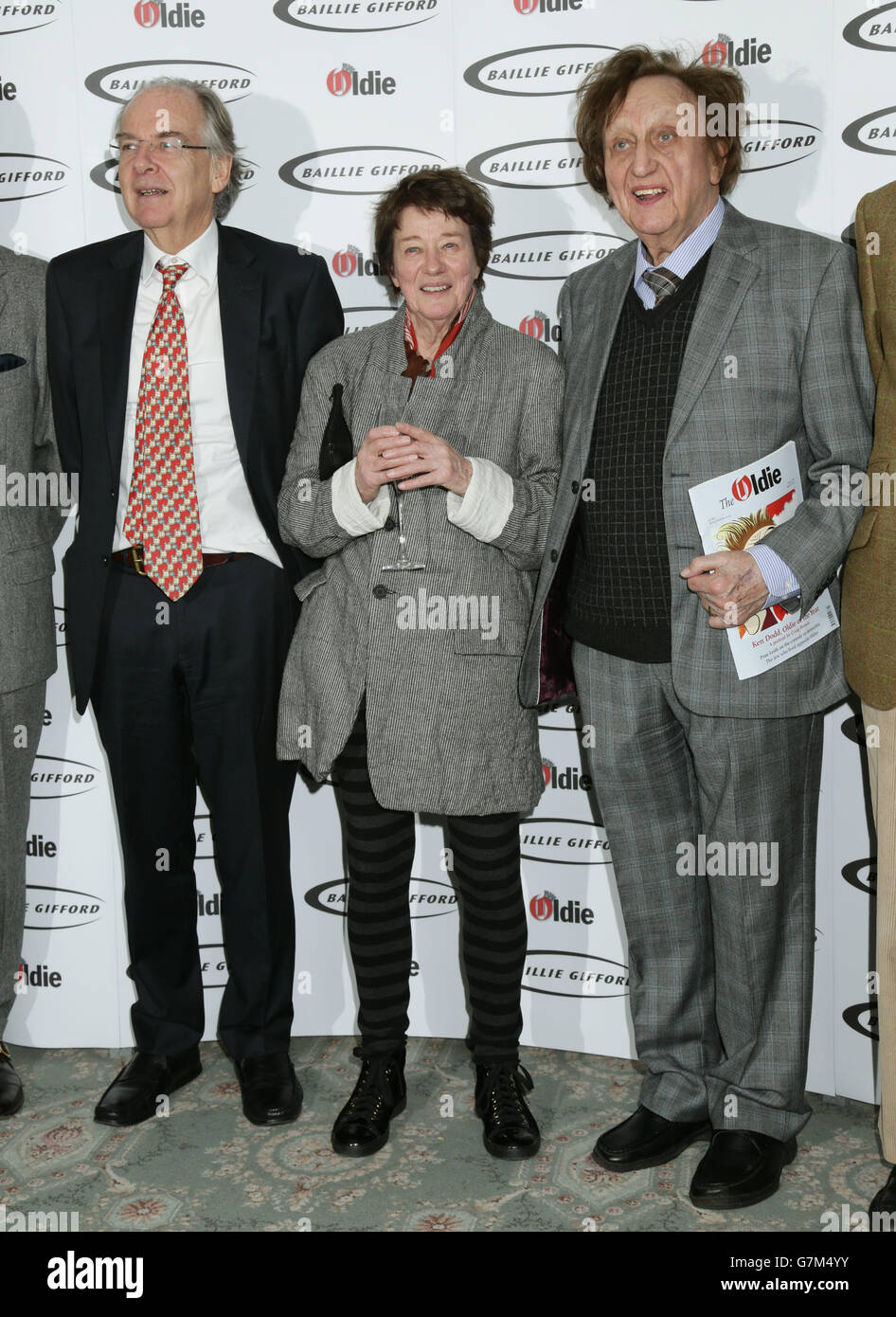 Bridget riley arriving oldie year awards hi-res stock photography and ...