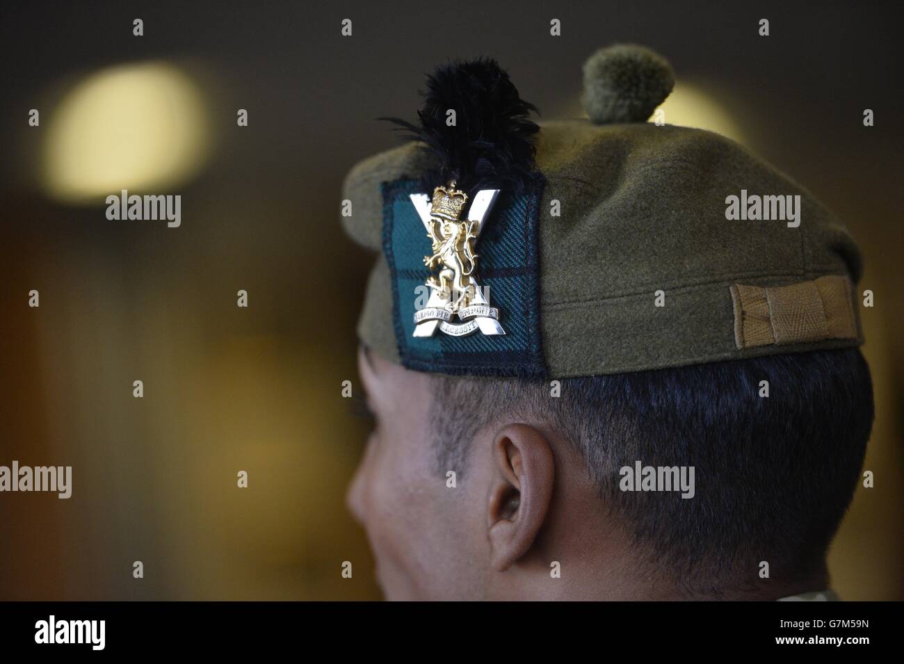 Soldiers from The Royal Scots Borderers, 1st Battalion, The Royal ...