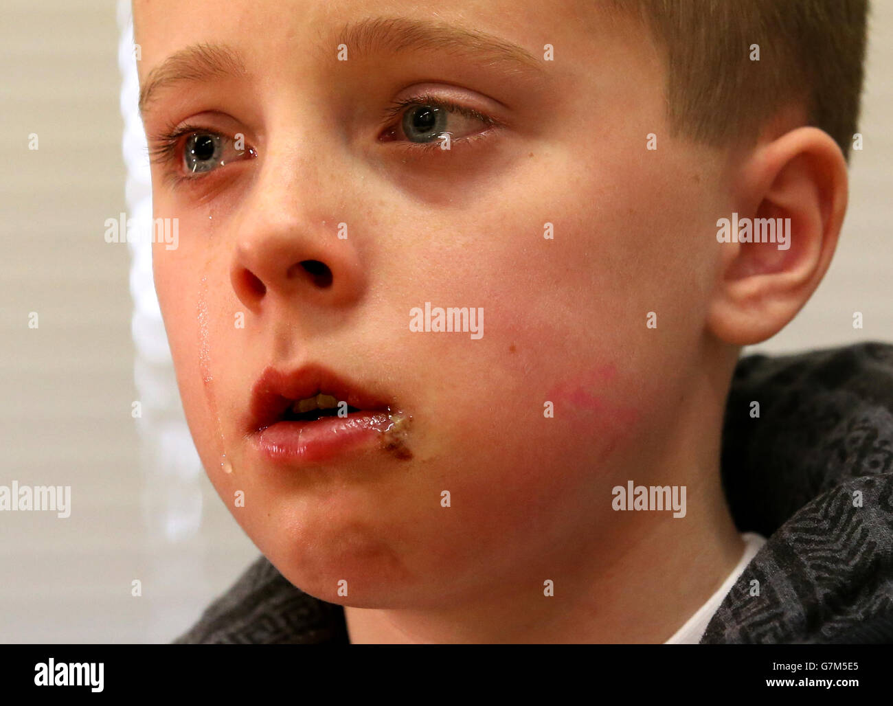 Kieran Duffy at London Road Police Station in Glasgow appeals for ...