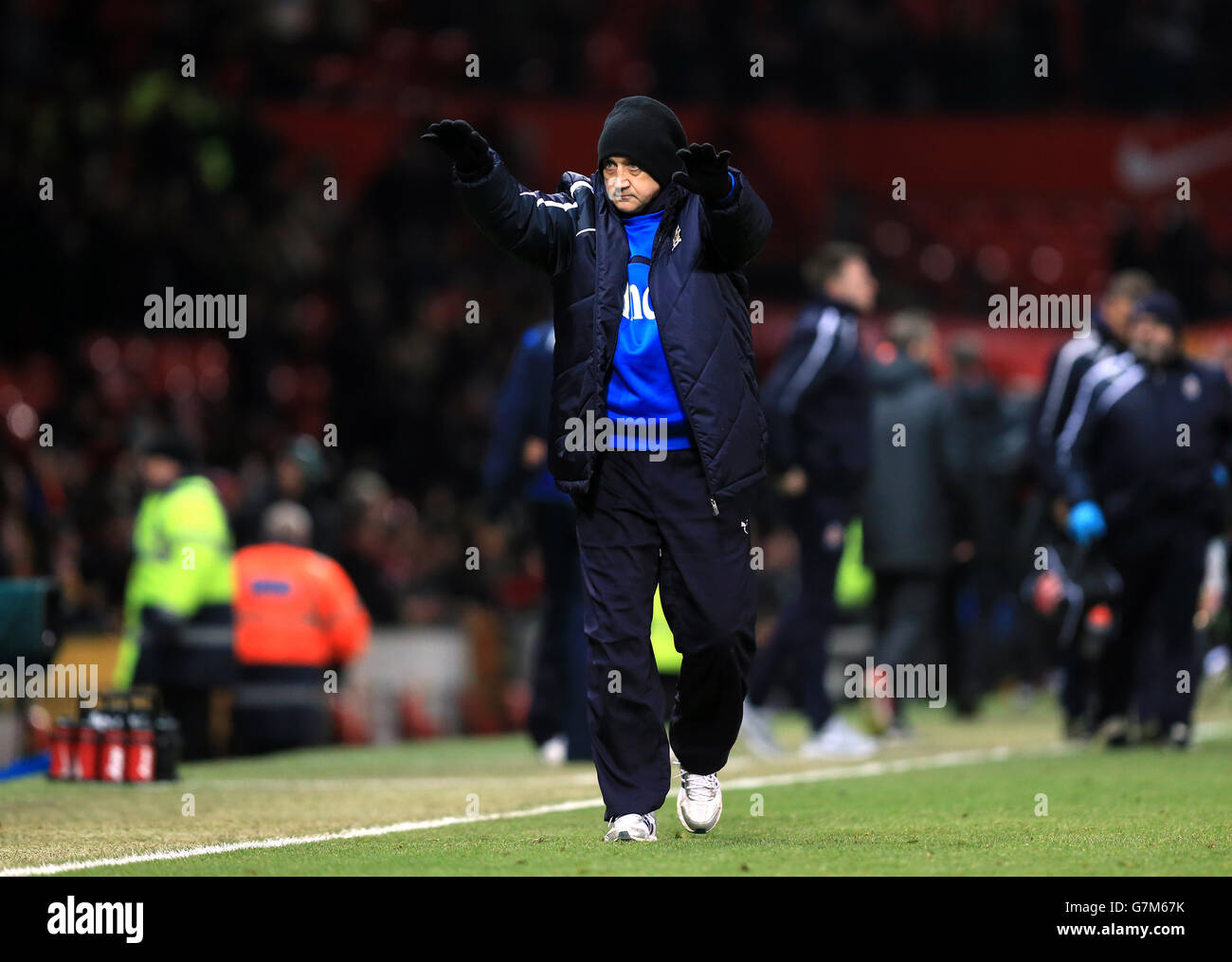 Cambridge United's manager Richard Money after the game Stock Photo - Alamy