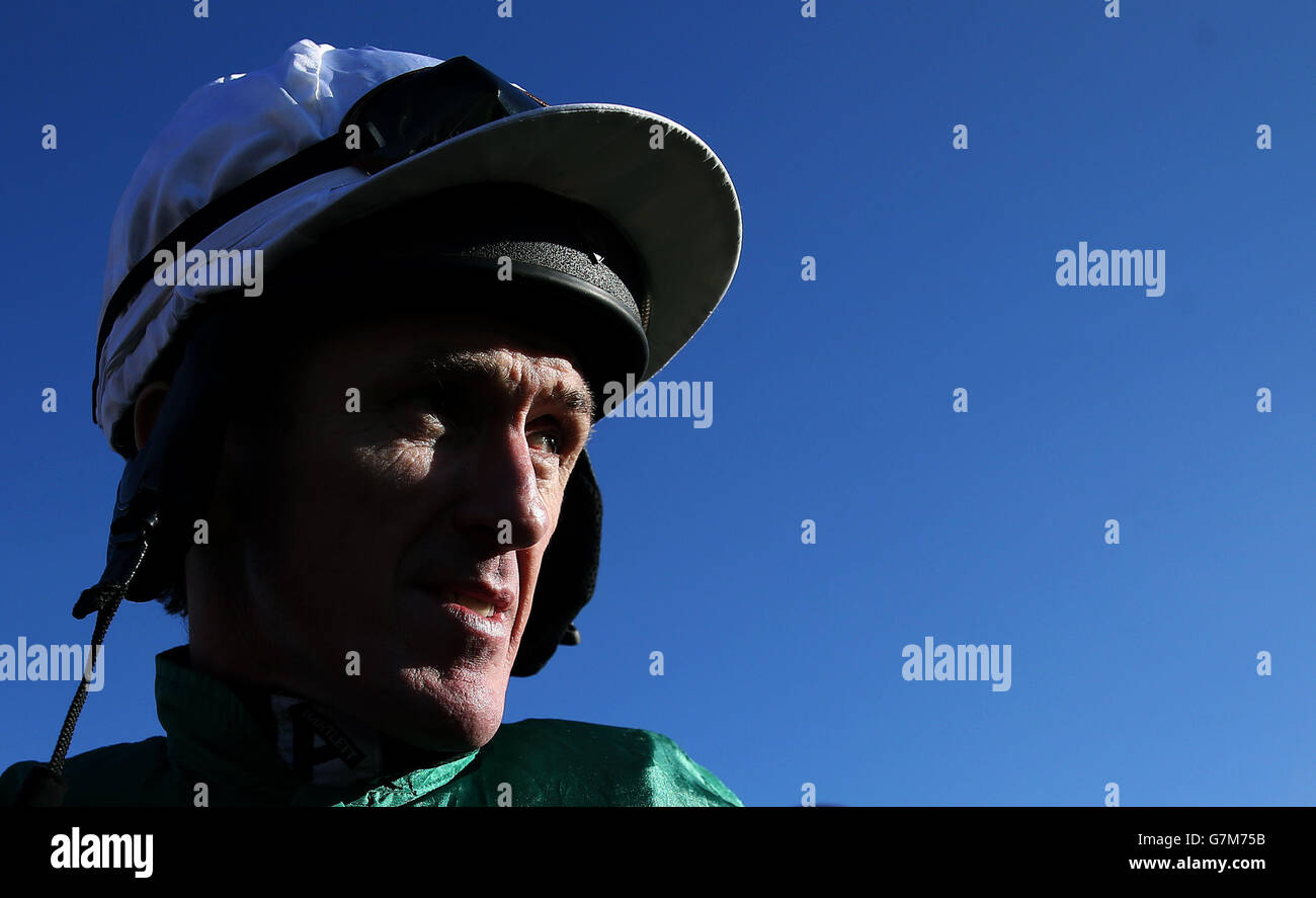Jockey Tony McCoy in enters the parade ring ahead of riding Alvisio ...