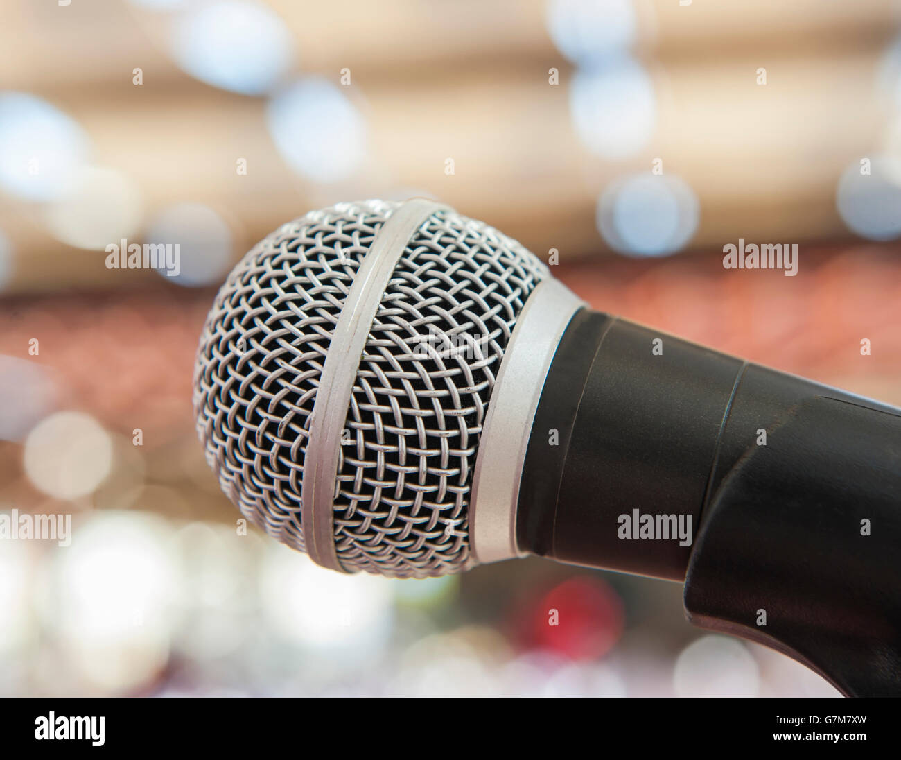 Mic closeup hi-res stock photography and images - Alamy