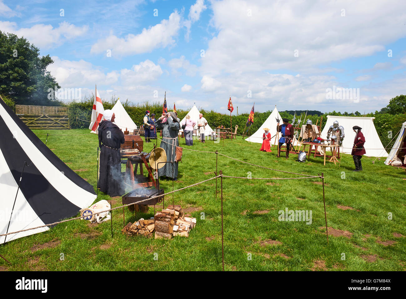 Bosworth Heritage Centre Sutton Cheney Leicestershire UK Stock Photo ...