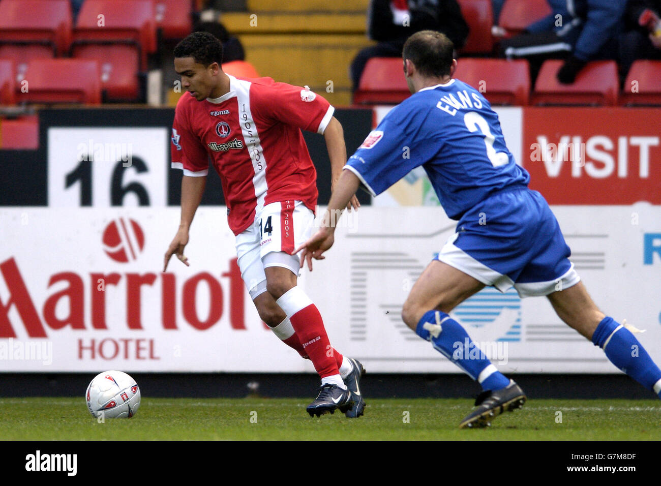 Soccer - FA Cup - Third Round - Charlton Athletic v Rochdale Stock ...