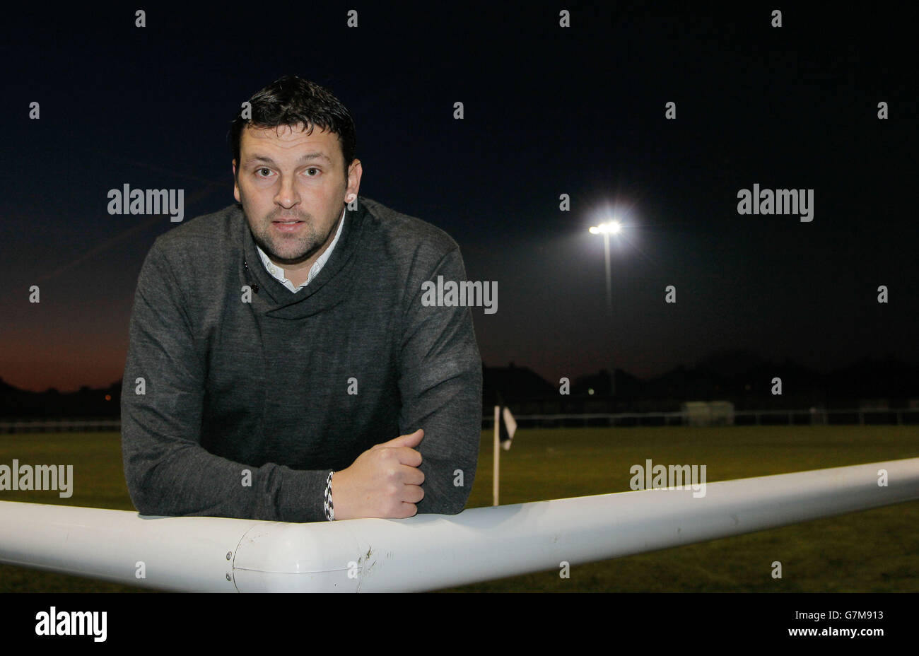 Ashington Fc manager Steve Harmison before the Ebac Northern League ...