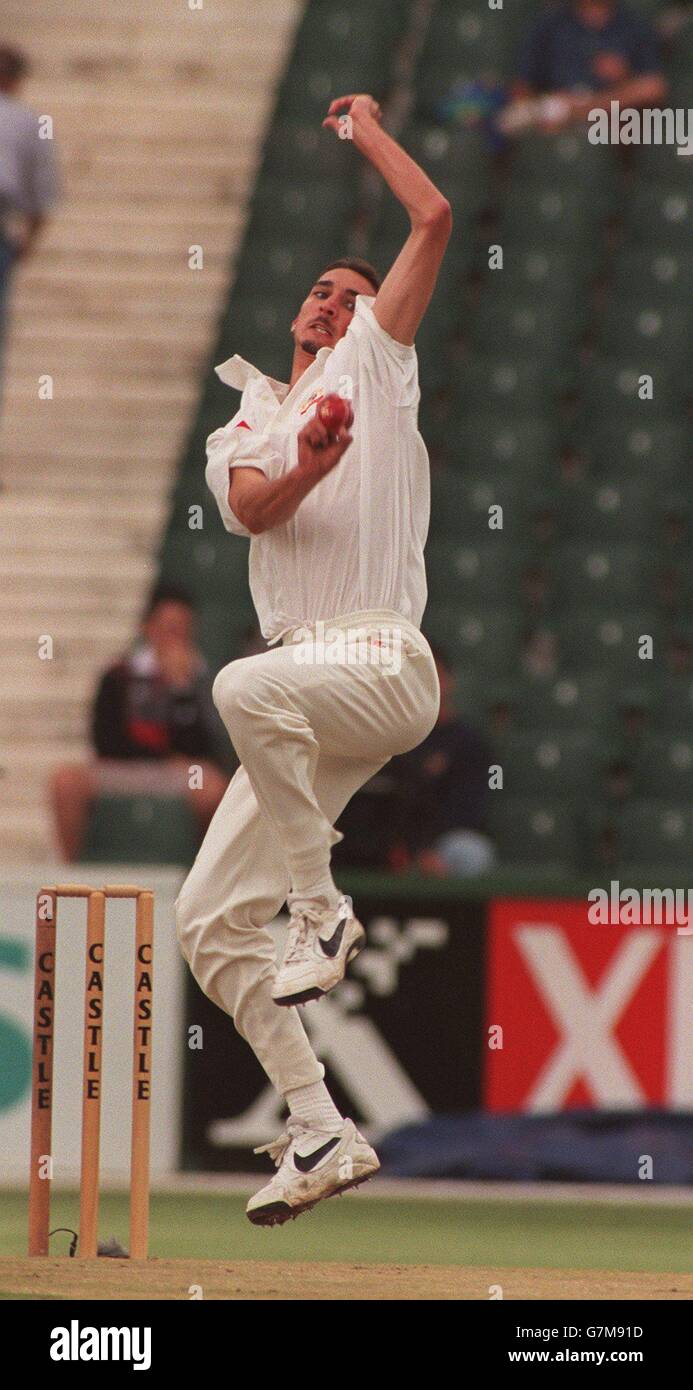 International Cricket - South Africa v Australia. Jason Gillespie ...