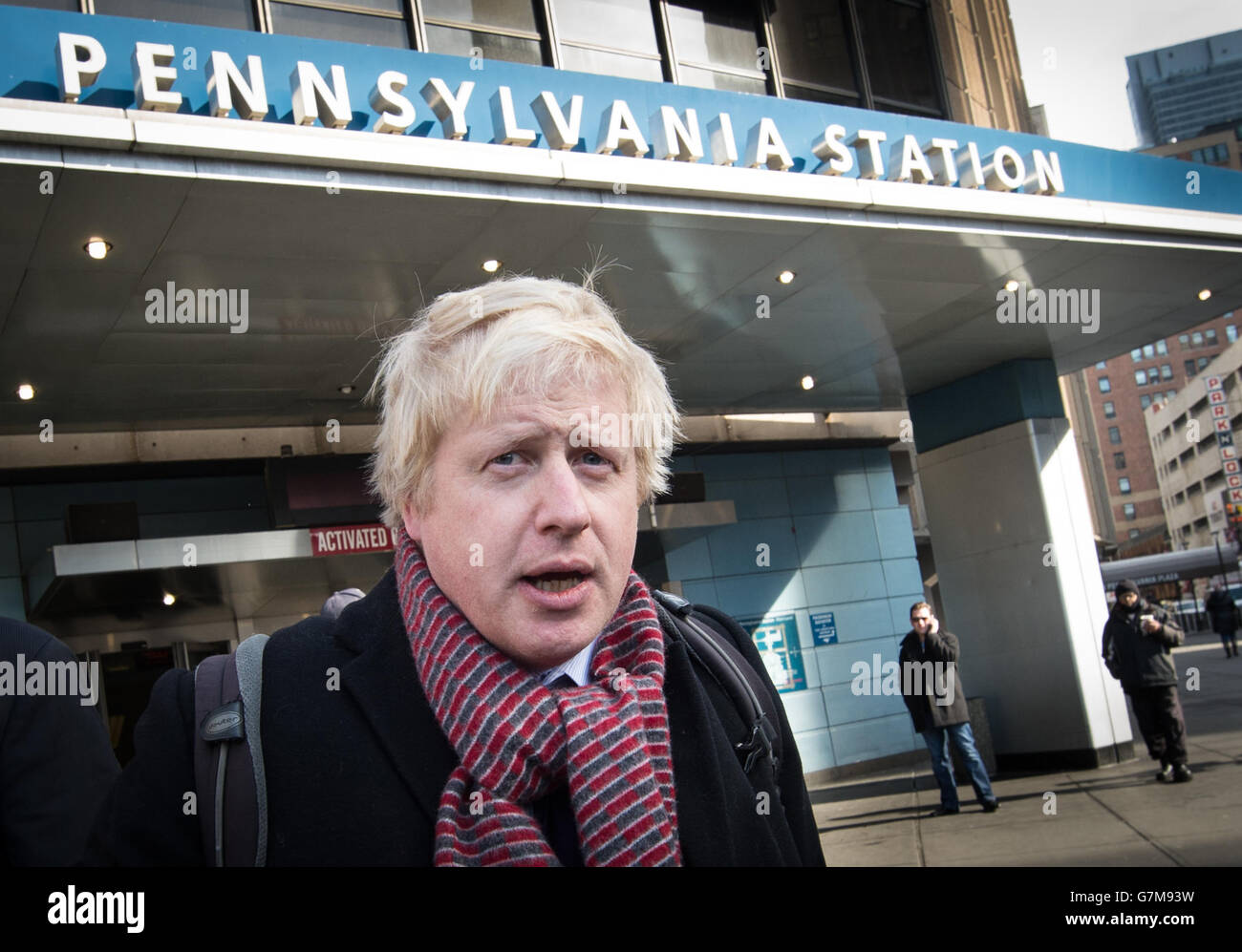 Boris Johnson visit to the USA - Day 3 Stock Photo - Alamy