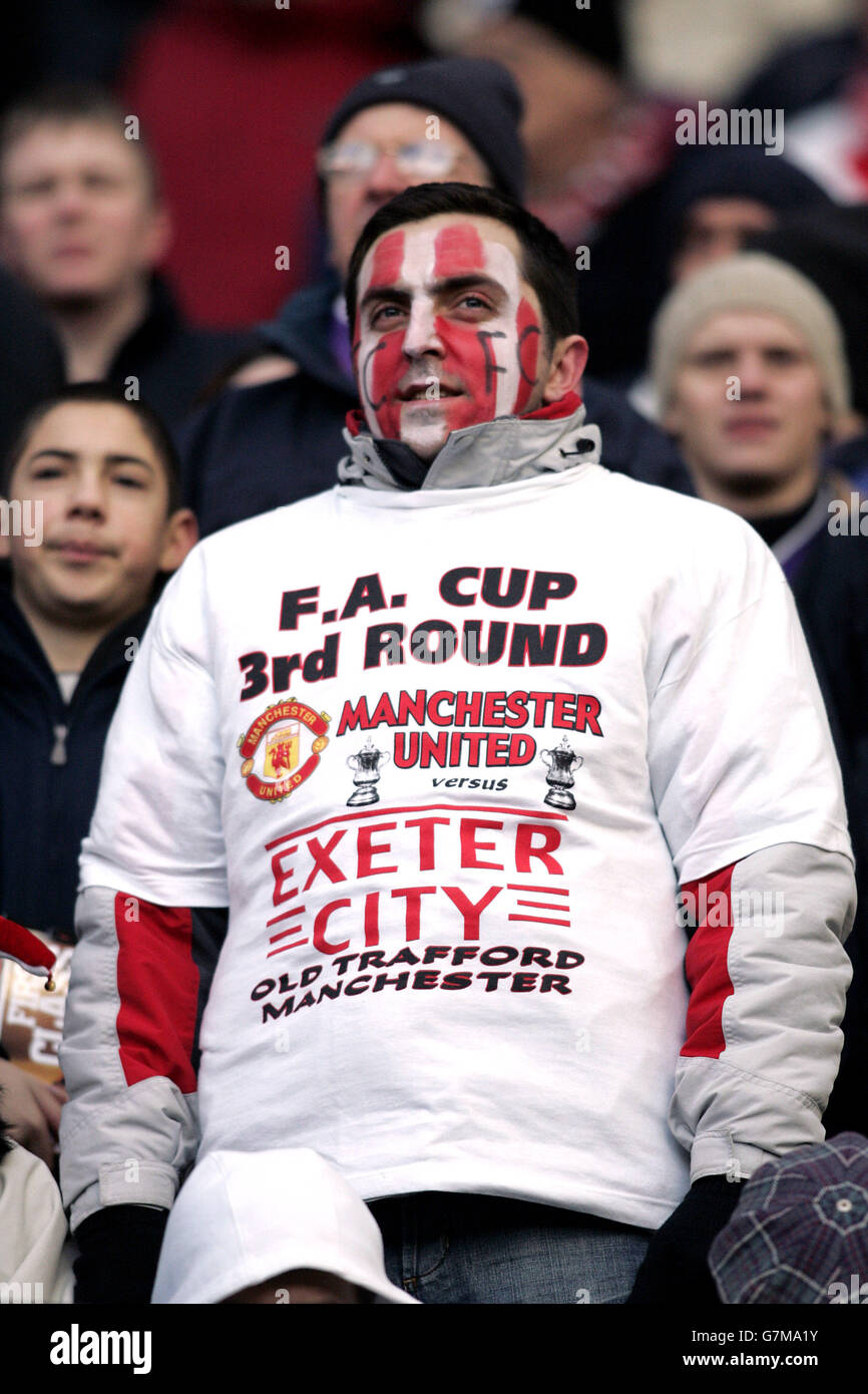 Football fans flags exeter hi-res stock photography and images - Alamy