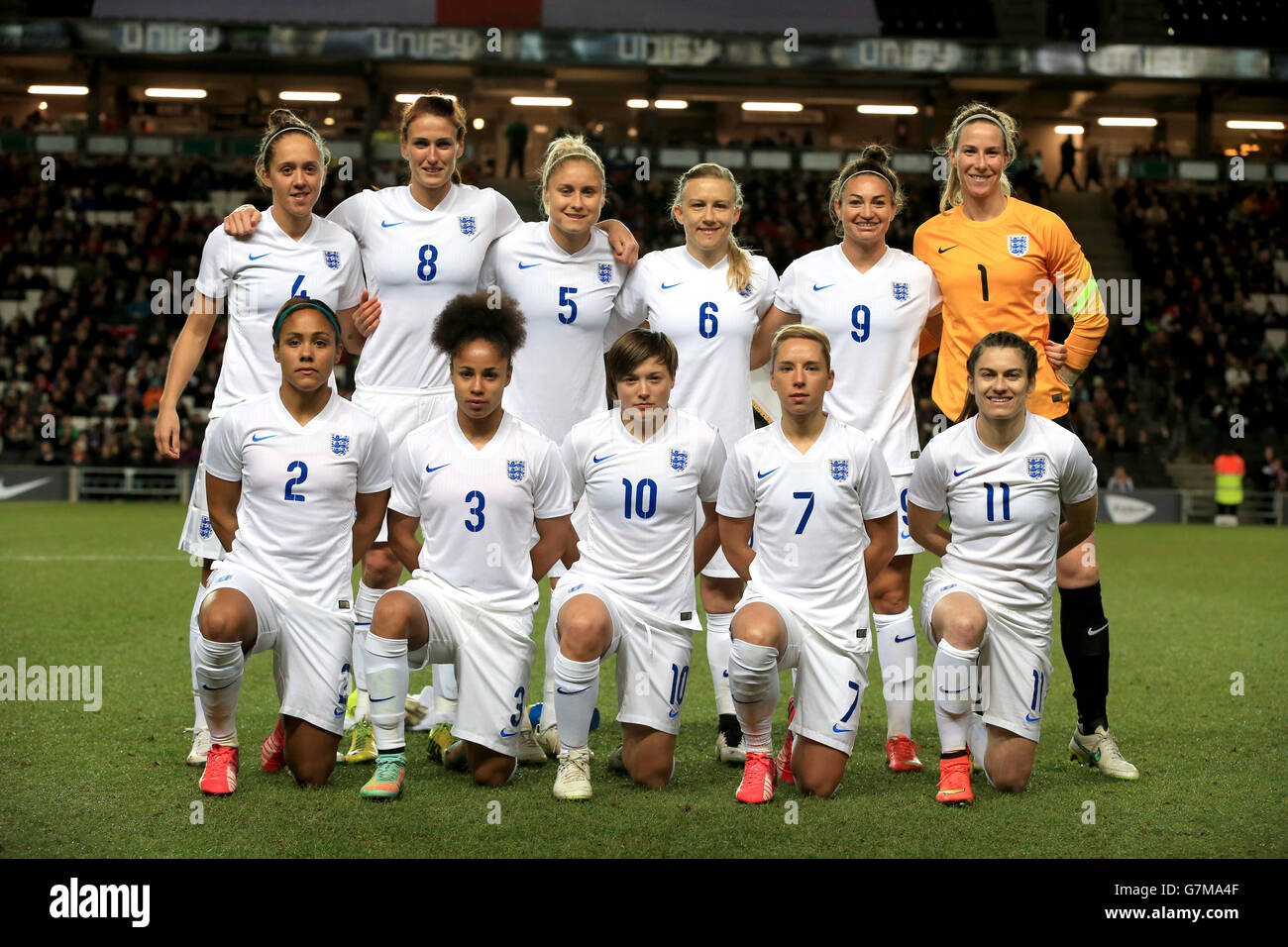England team group before the international friendly match at the ...