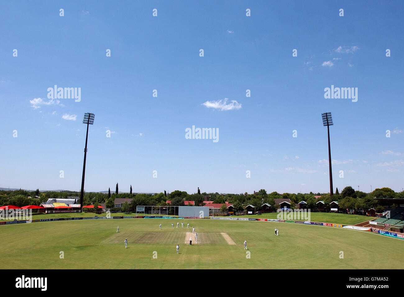 Cricket - Tour Match - South Africa A v England XI - Day Three Stock ...