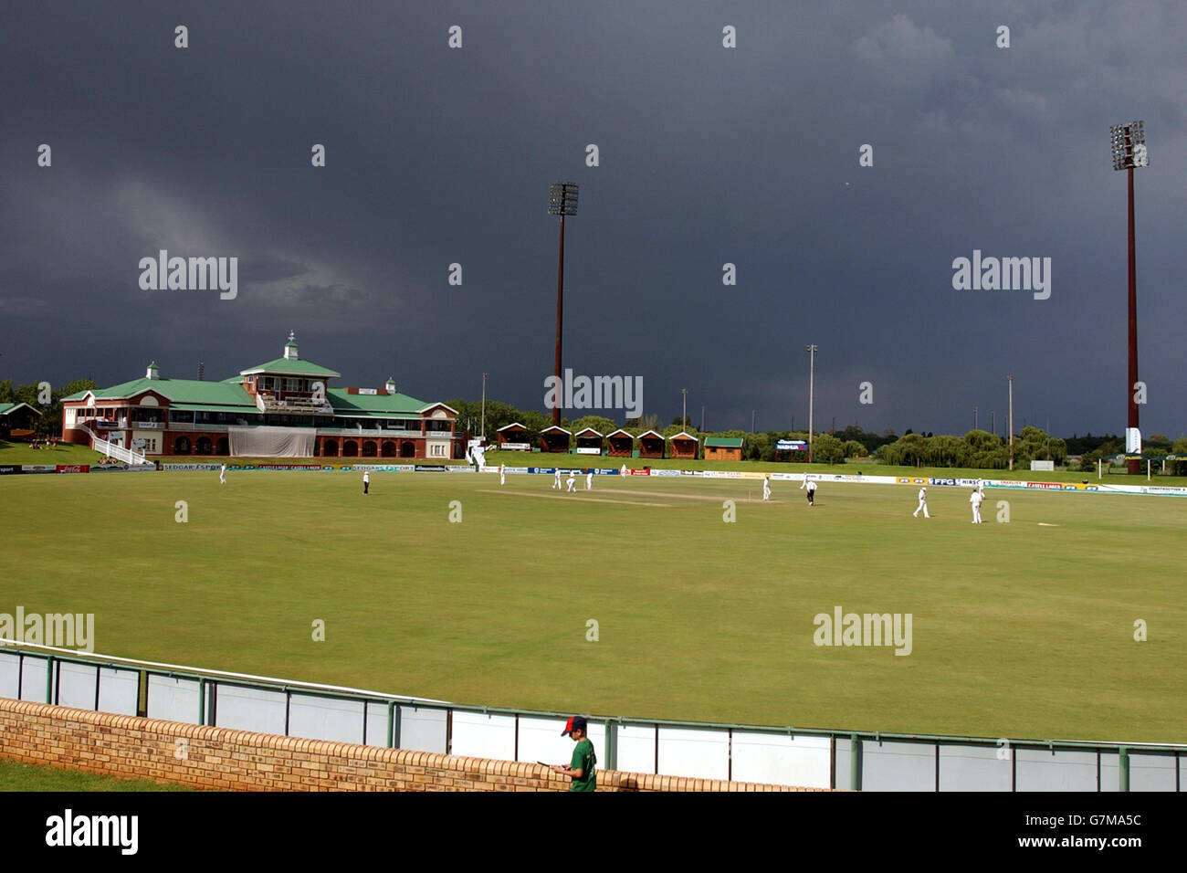 Cricket - Tour Match - South Africa A v England XI - Day Three Stock ...