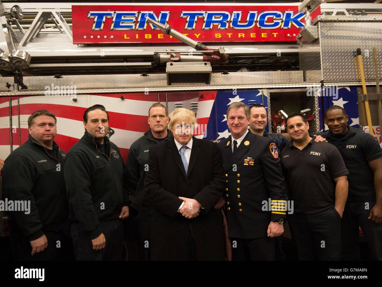 Boris Johnson visit to the USA - Day 6 Stock Photo - Alamy