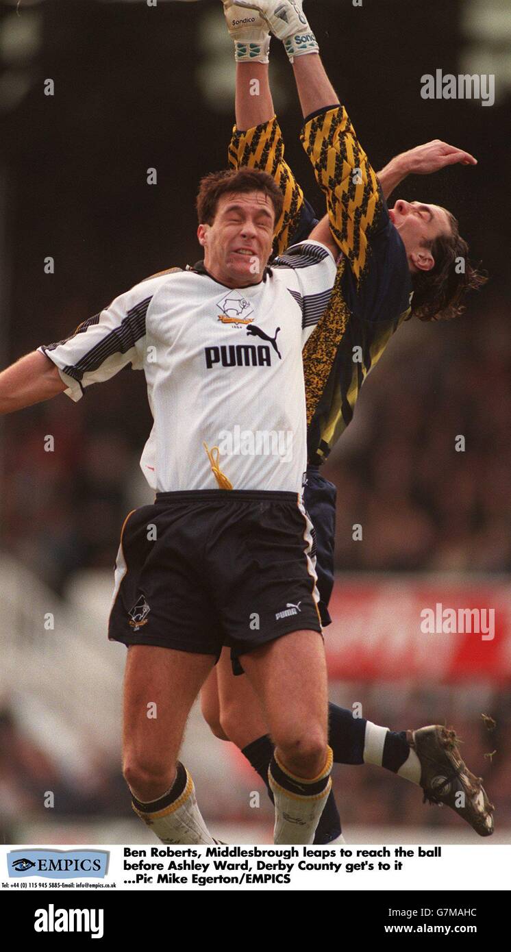 Soccer - F.A. Cup 6th Round - Derby County v Middlesbrough. Ben Roberts ...