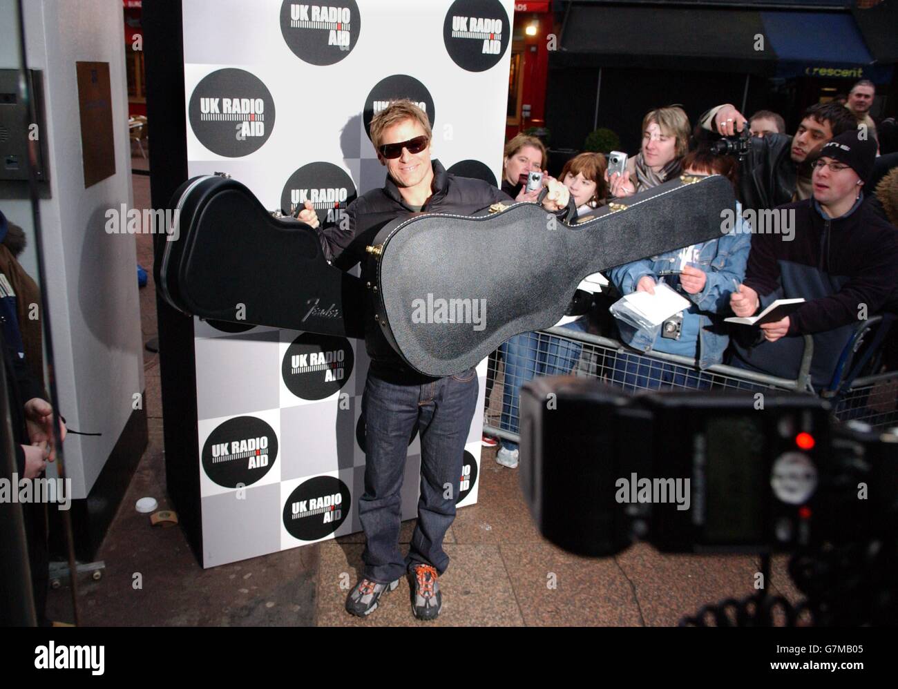 Canadian singer Bryan Adams arriving to take part in a 268 station, 12 ...