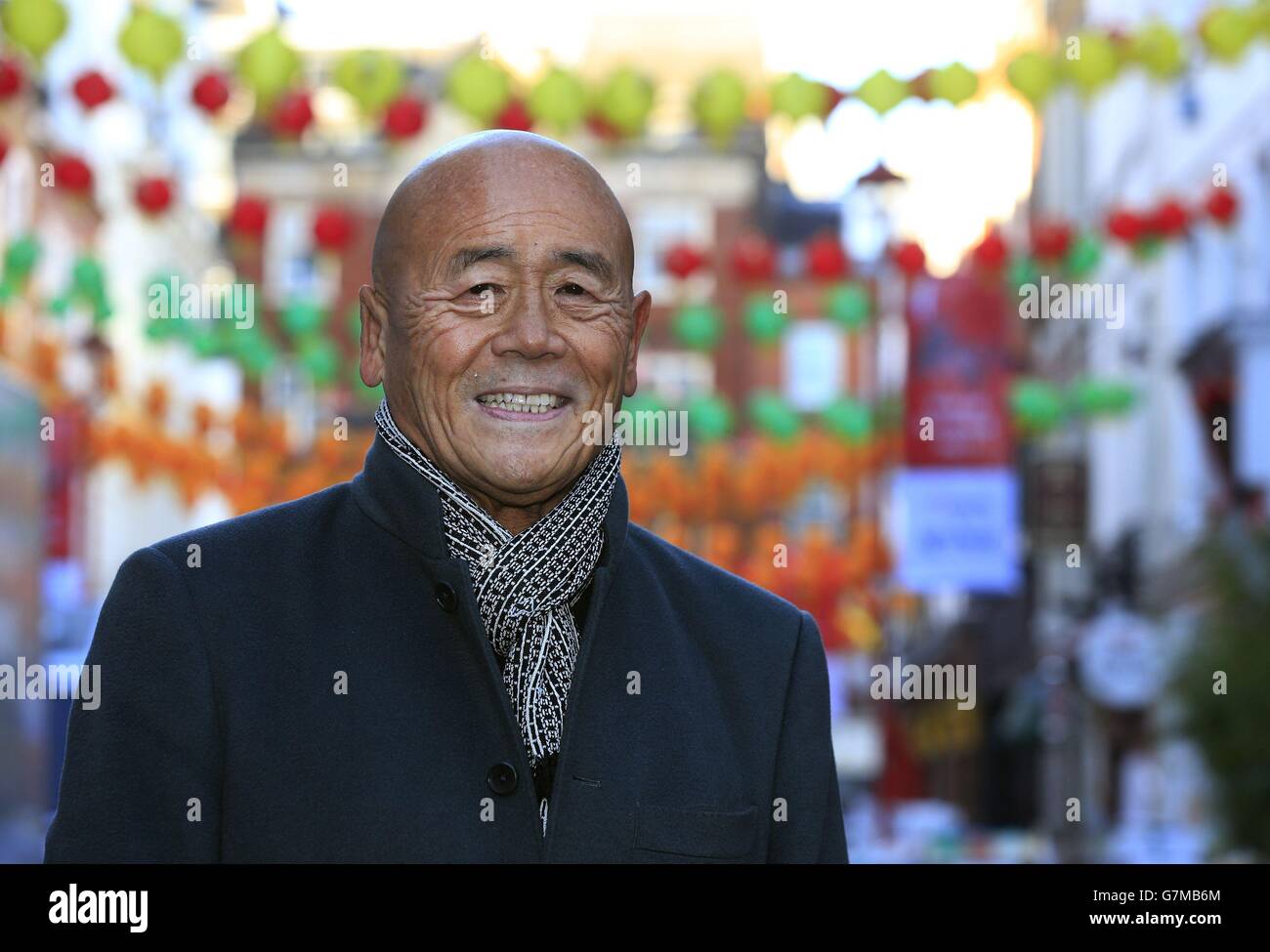 Ken Home launches Chinese New Year. Ken Hom visits London's Chinatown ...