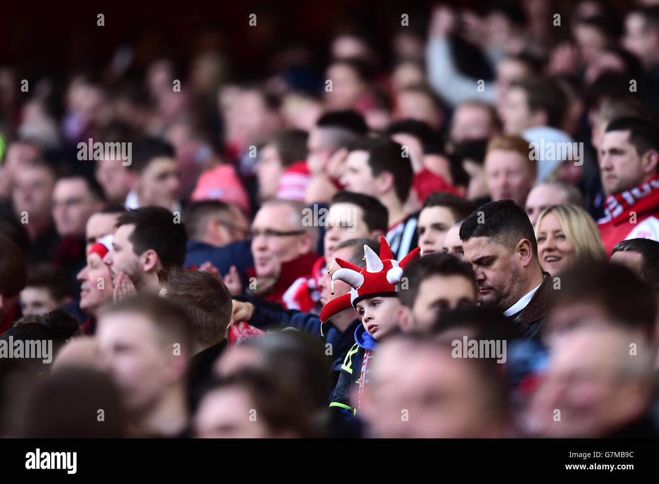 Arsenal Football Stadium Crowd High Resolution Stock Photography and ...