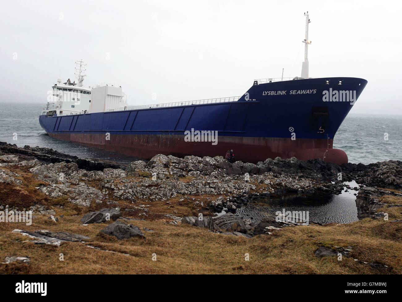 Container ship runs aground hi-res stock photography and images - Alamy