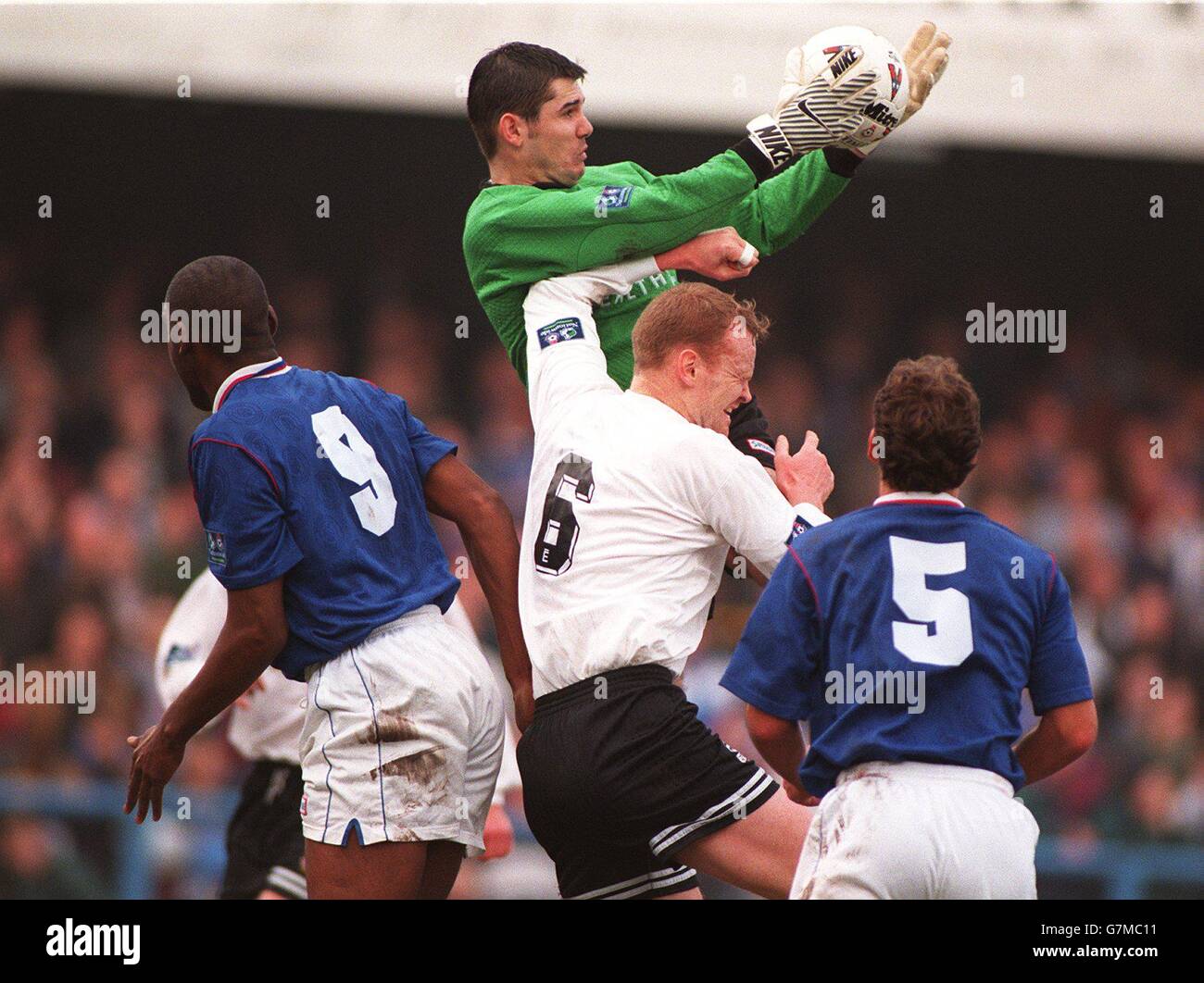 Soccer - FA Cup - Sixth Round - Chesterfield v Wrexham. Billy Mercer ...