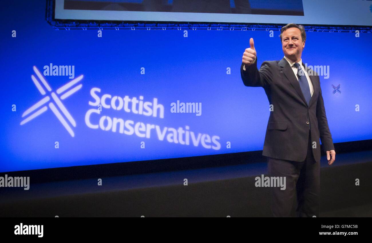 Scottish Conservative Party conference - Edinburgh Stock Photo - Alamy