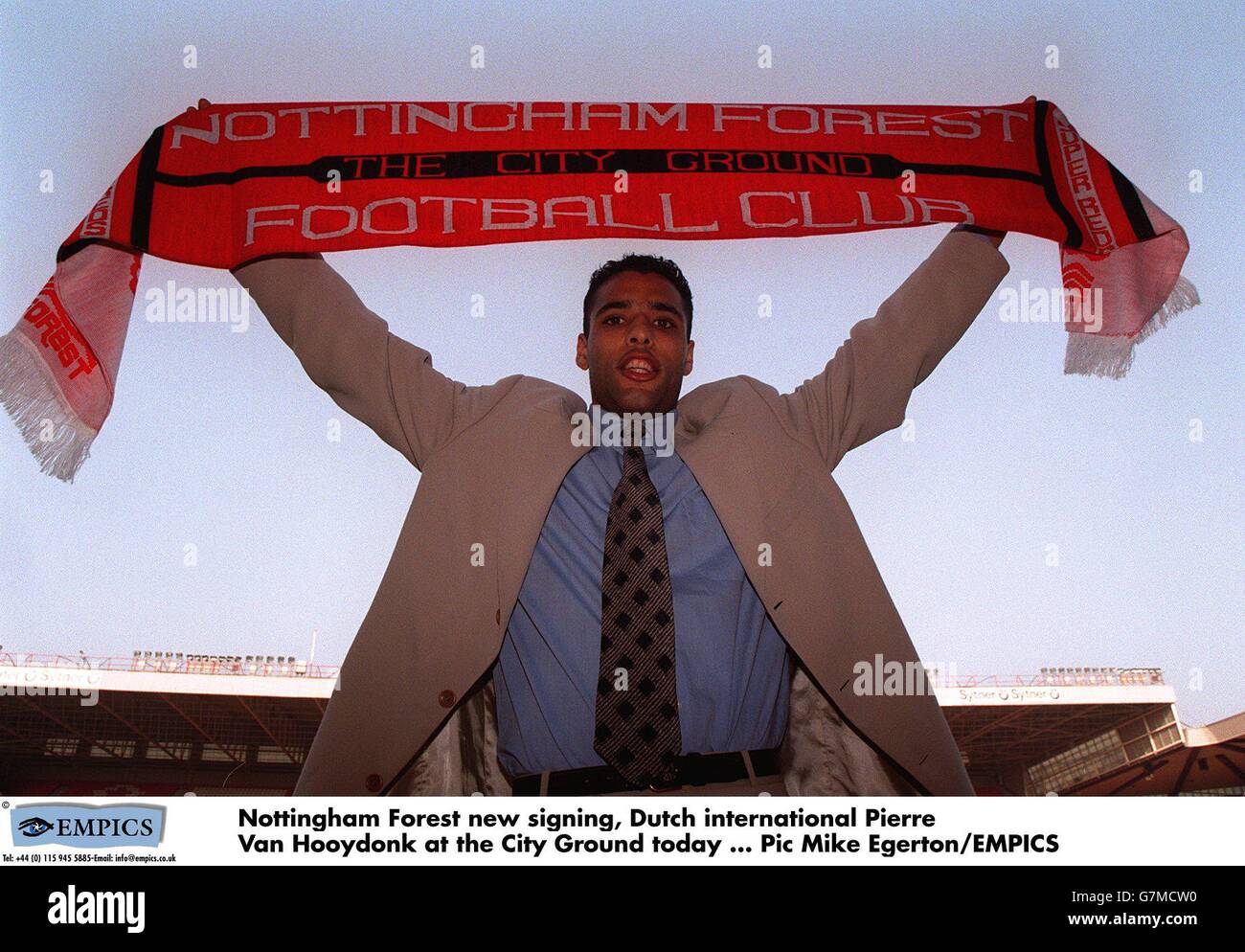 Nottingham forest sign van hooydonk hi-res stock photography and images ...