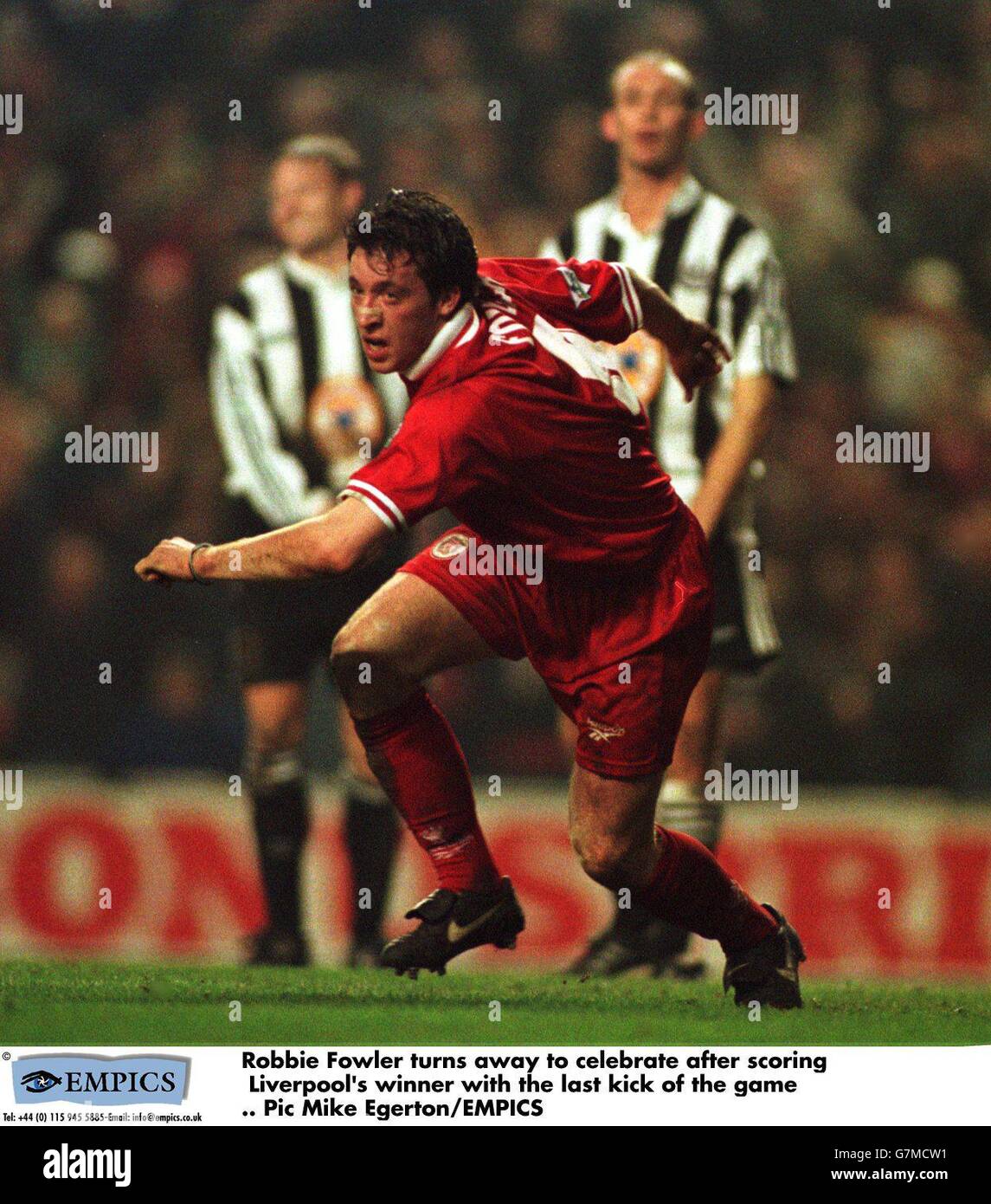 Soccer ... Liverpool v Newcastle United Stock Photo - Alamy