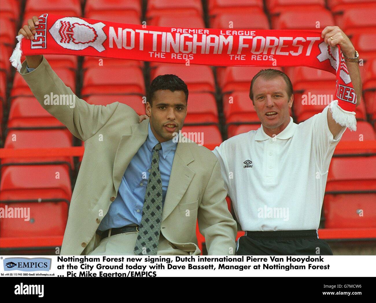 Nottingham forest sign van hooydonk hi-res stock photography and images ...