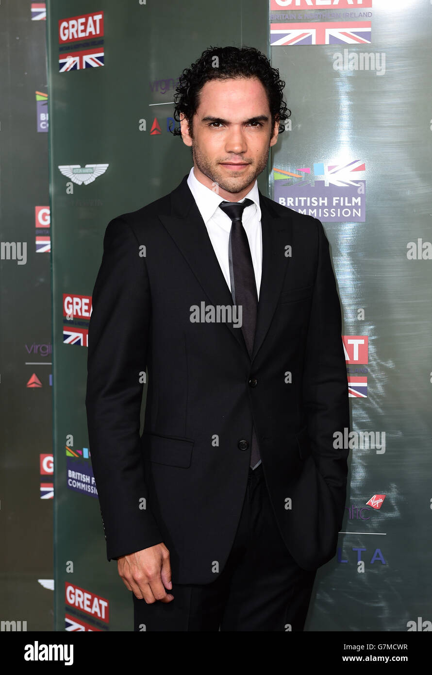 AP OUT Reece Ritchie arriving at the Great British Film Reception to ...