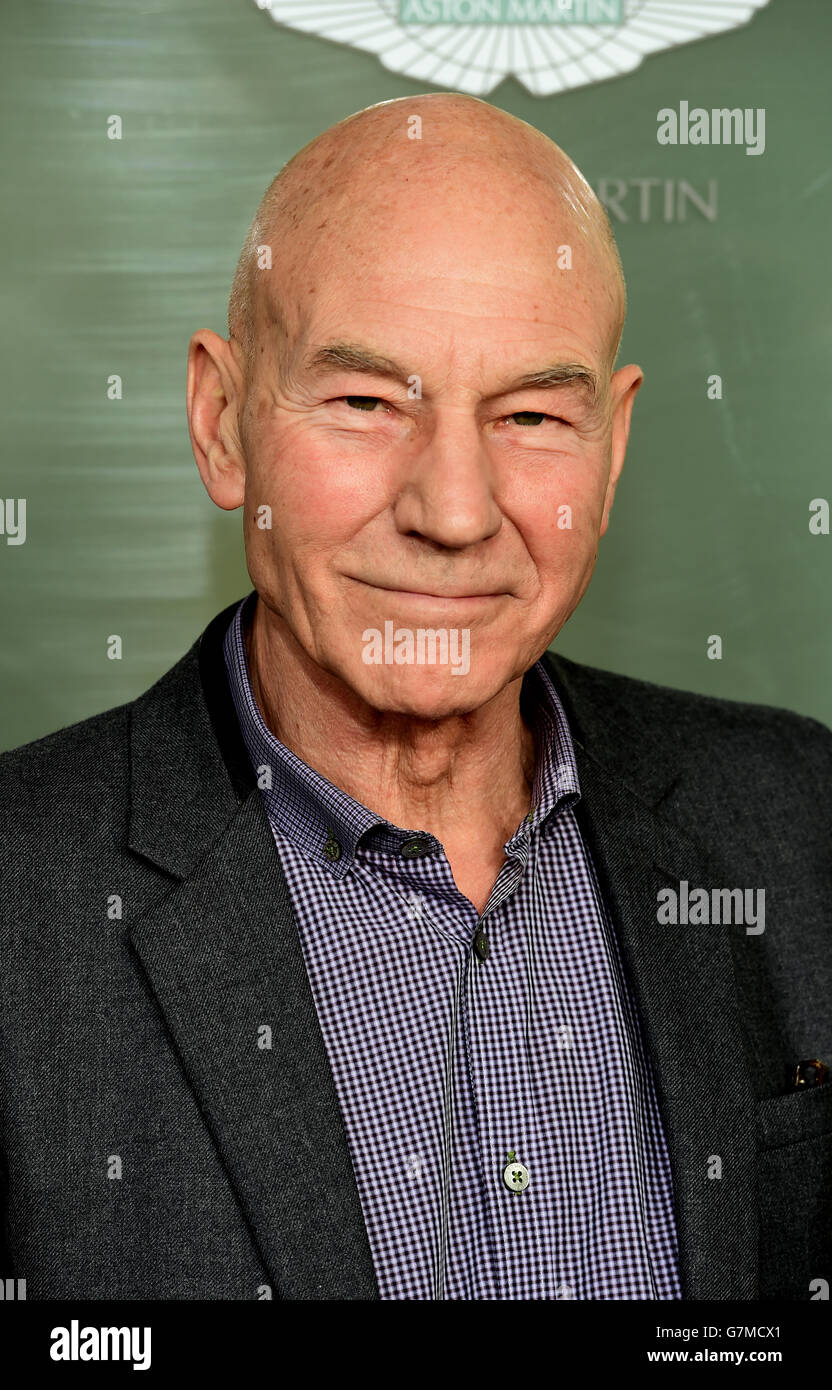 AP OUT Sir Patrick Stewart arriving at the Great British Film Reception ...