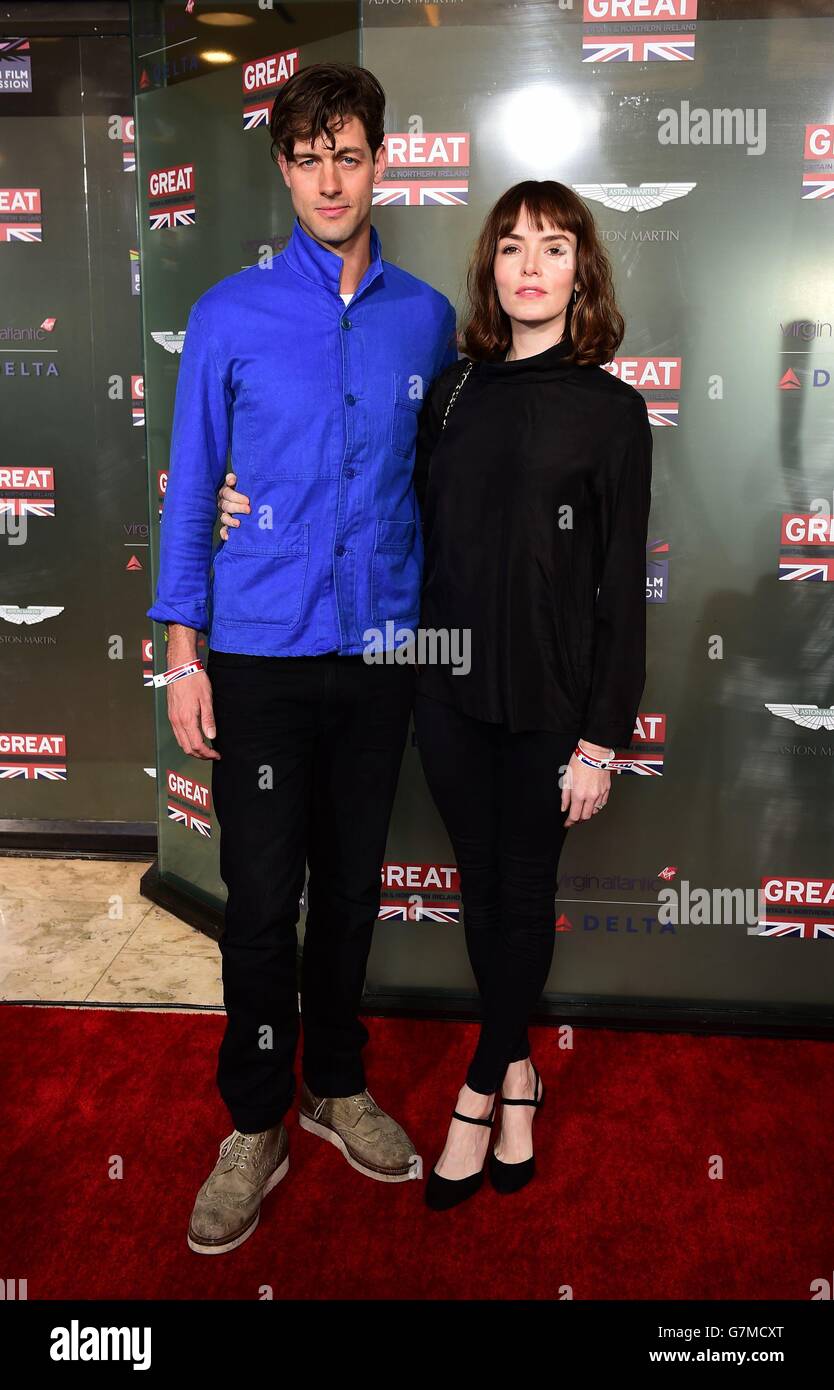 Great British Film Reception - Los Angeles Stock Photo - Alamy