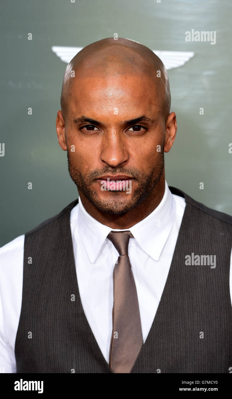 AP OUT Ricky Whittle arriving at the Great British Film Reception to ...