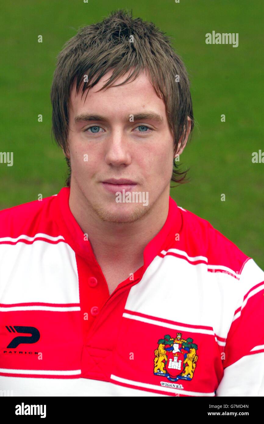 Rugby League - Wigan Warriors Photocall. Bryn Hargreaves, Wigan ...