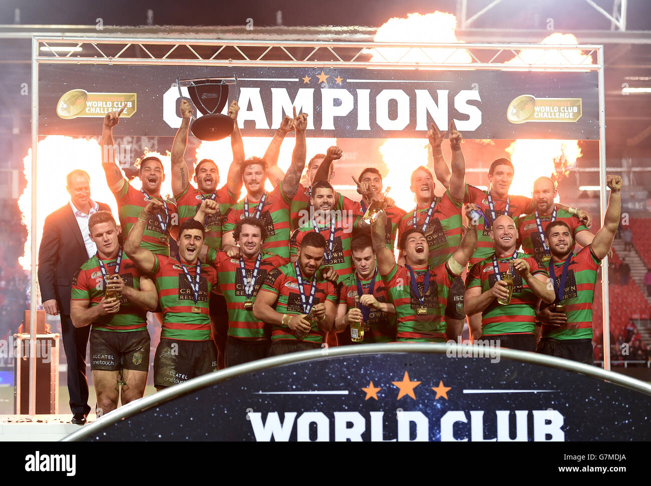 Rugby League - World Club Series - St Helens v South Sydney Rabbitohs ...