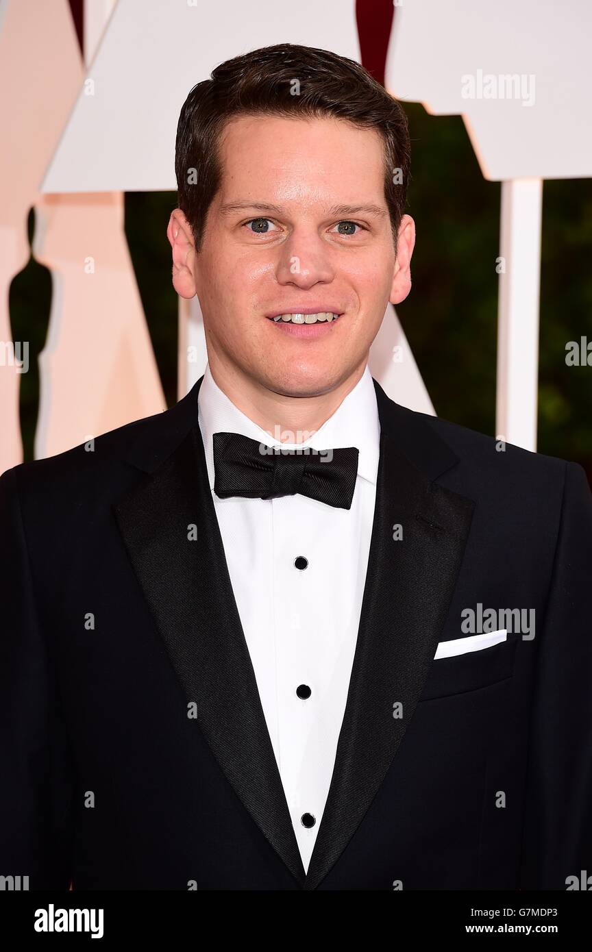 Graham Moore arriving at the 87th Academy Awards held at the Dolby ...