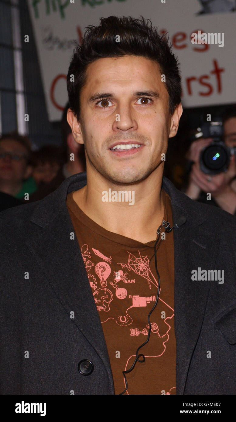 Celebrity Big Brother Eviction - Elstree Studios. Jeremy Edwards is the ...