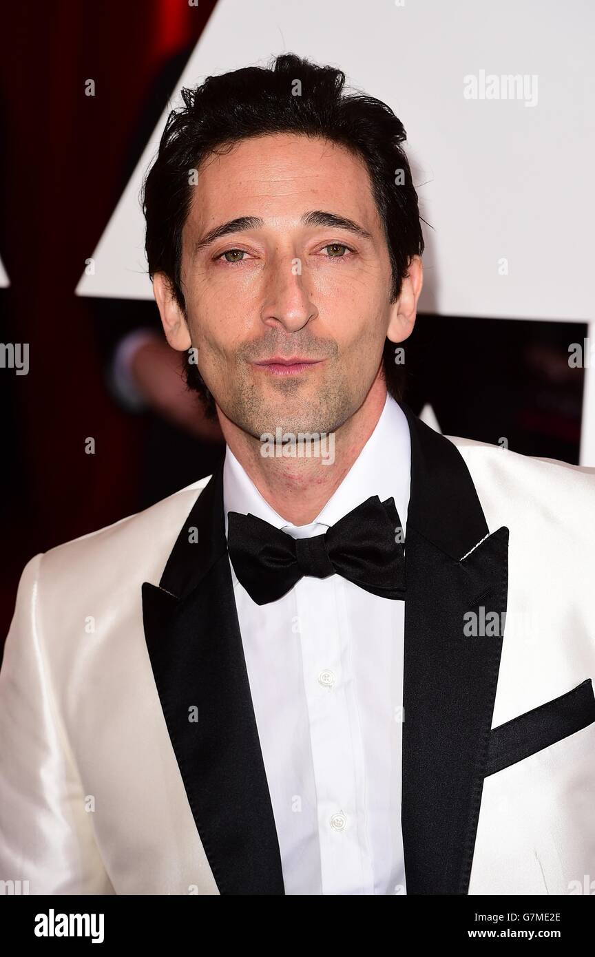 Adrian Brody arriving at the 87th Academy Awards held at the Dolby ...