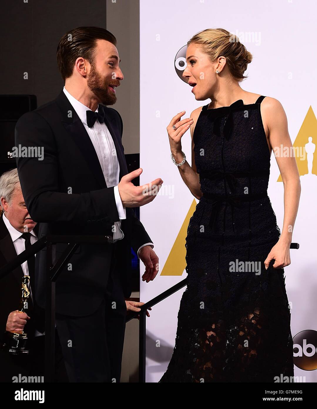 Chris evans oscars hi-res stock photography and images - Alamy