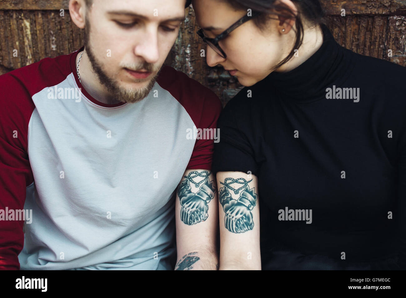 Young beautiful couple Stock Photo - Alamy