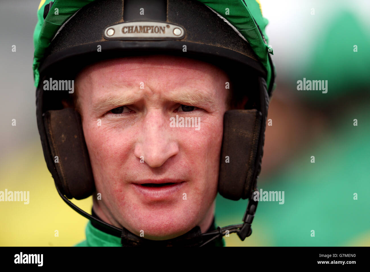 Jockey mark grant during andrew west race day at racecourse hi-res ...