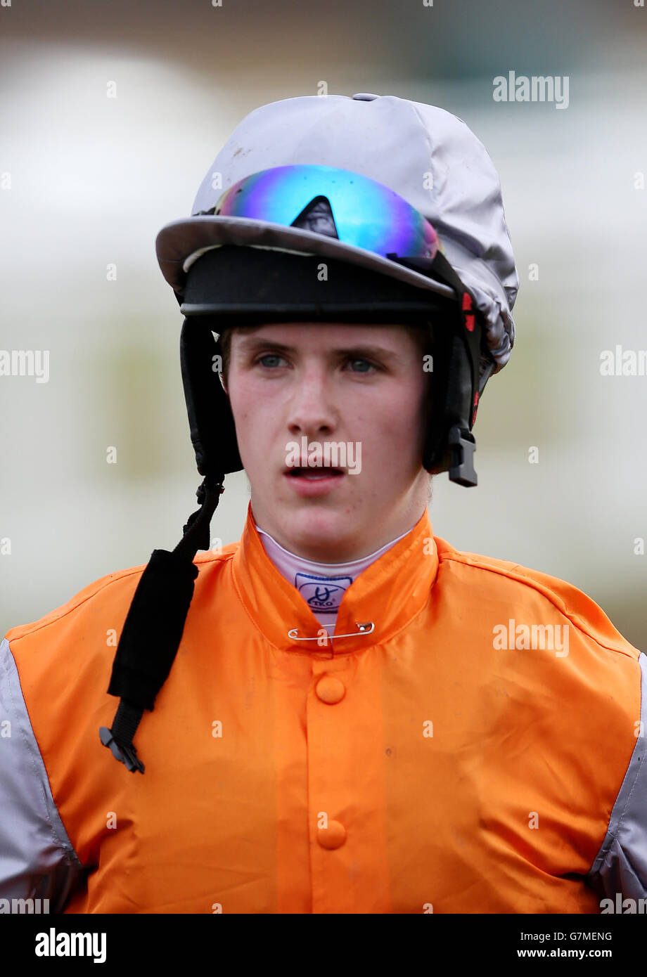 Jockey Harrison Beswick during Andrew West Race Day at Exeter ...