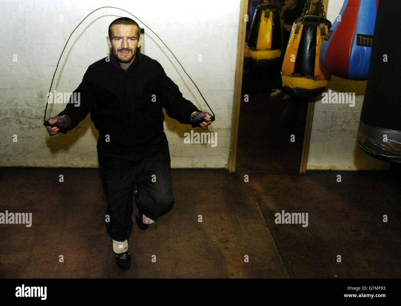 Scott Harrison Training Stock Photo - Alamy