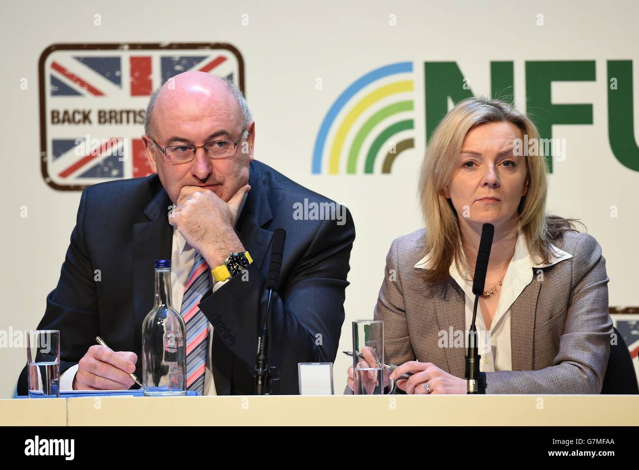 The national farmers union conference 2015 at the icc hi-res stock ...