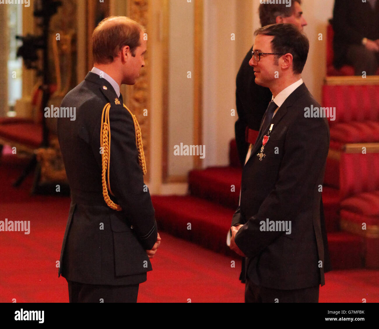 Thomas Piper from London is made an Member of the Order of the British ...
