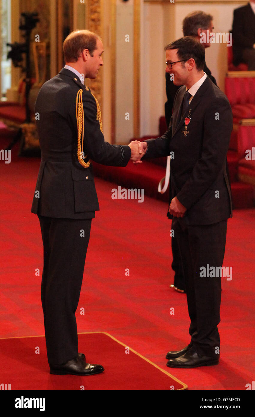 Thomas Piper from London is made an Member of the Order of the British ...