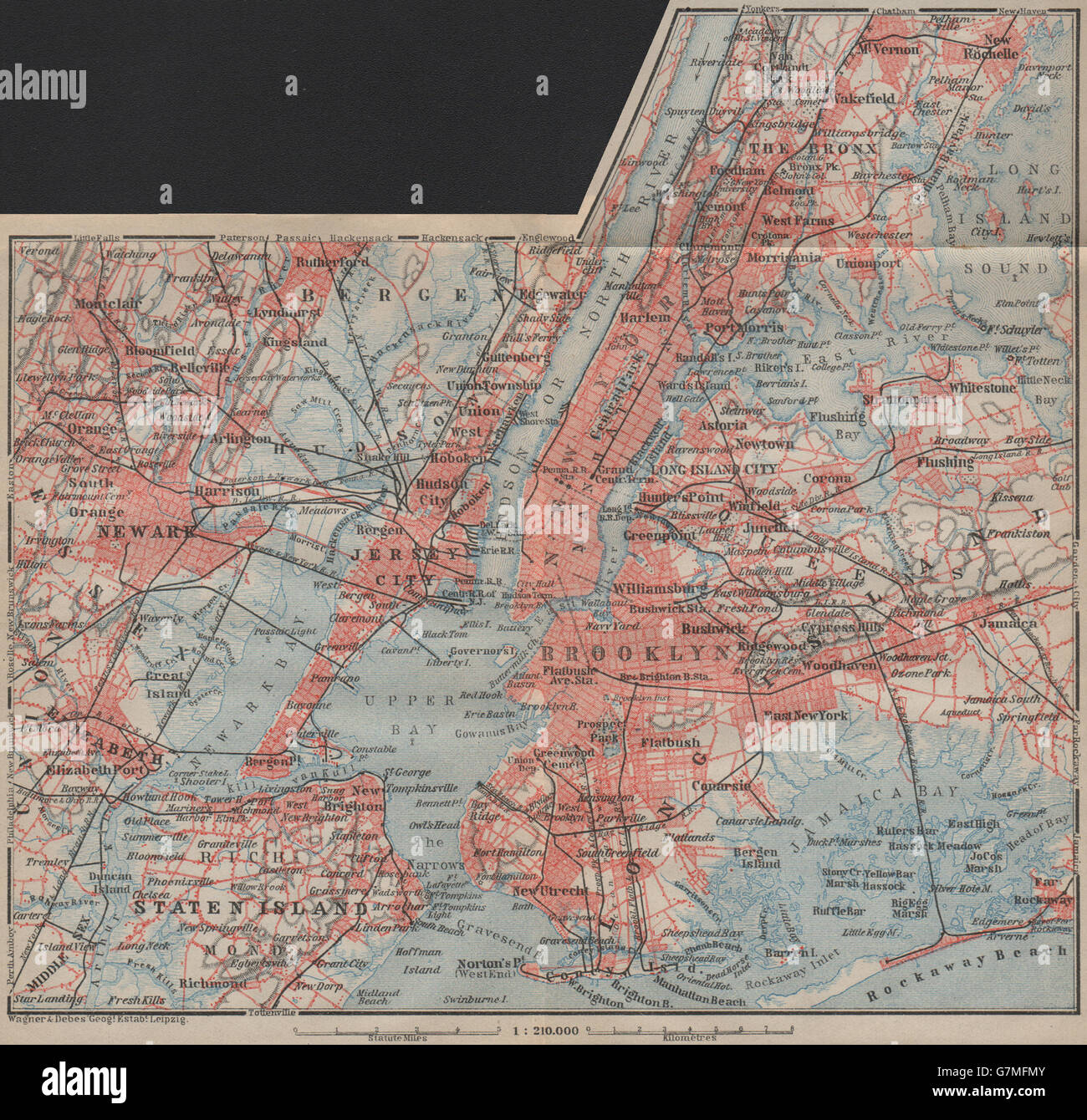 NEW YORK CITY. Manhattan Bronx Brooklyn Staten Is. Newark Jersey City ...