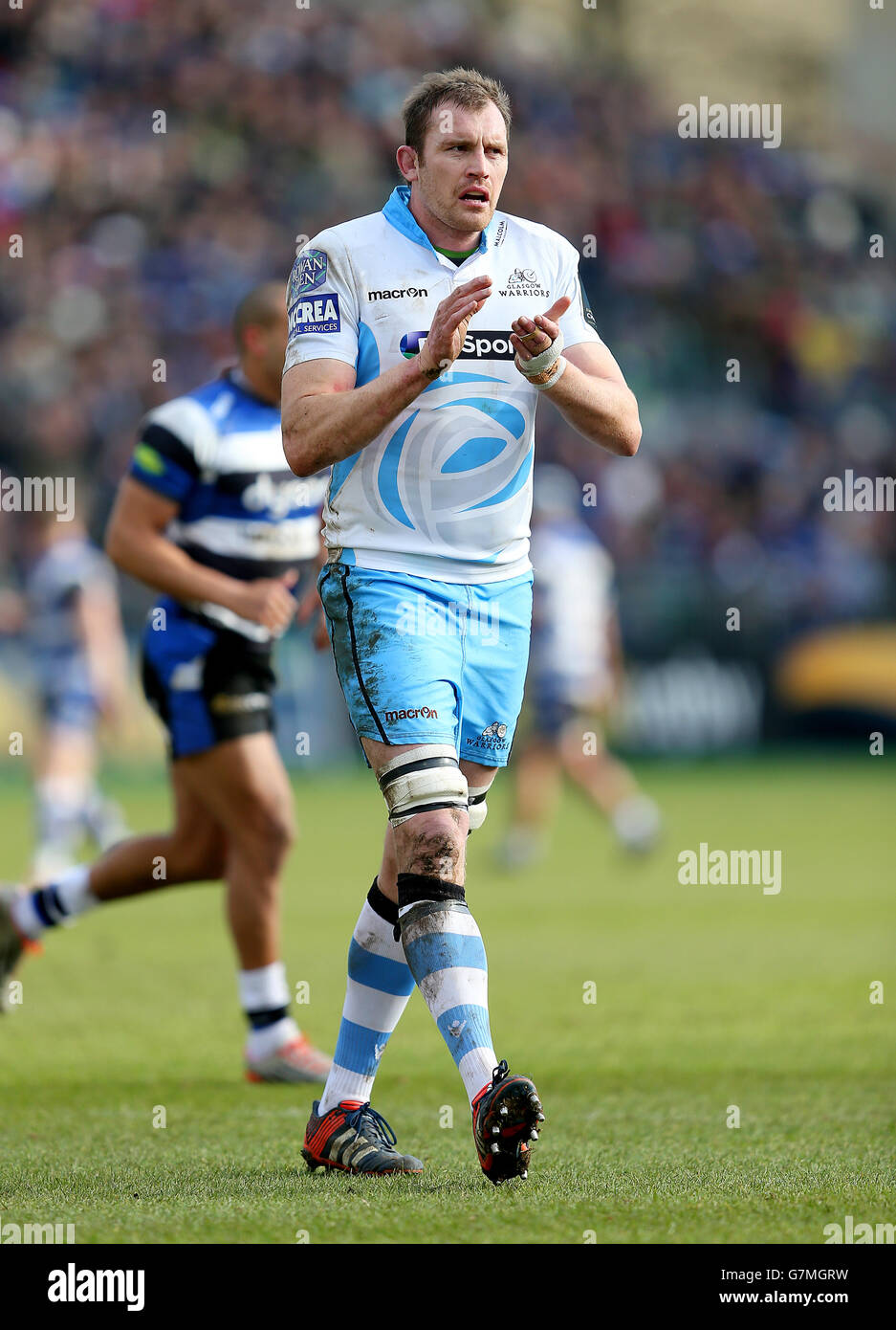 Glasgow warriors al kellock during the champions cup hi-res stock ...