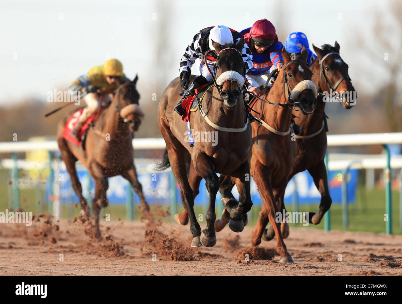 Horse racing from southwell racecourse hi-res stock photography and ...